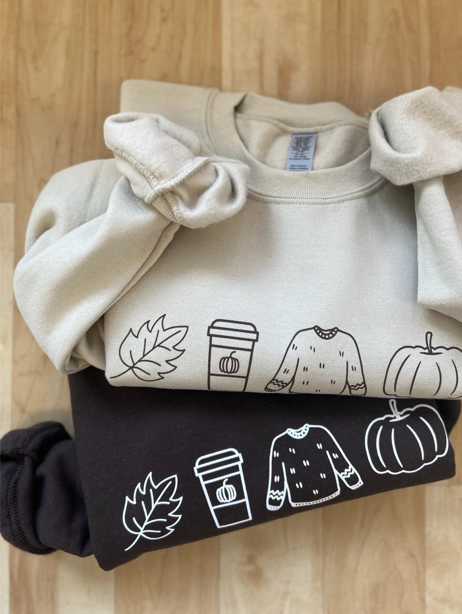 fall essentials crewneck – Meghan Ashley Designs